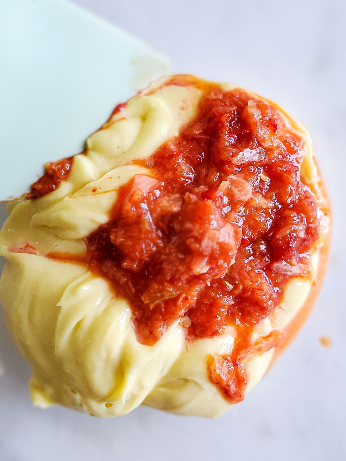 Spicy Garlic Aioli With Cherry Pepper Relish | Cocina Republic