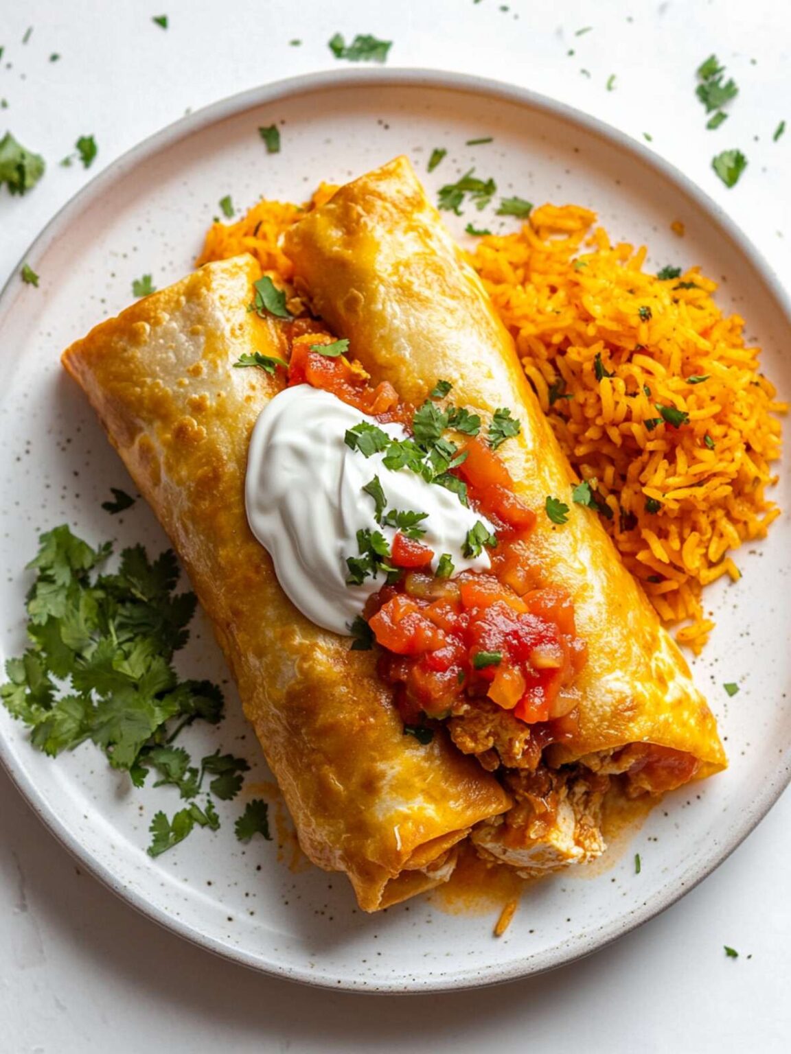 How To Make The Best Chicken Chimichangas | Cocina Republic