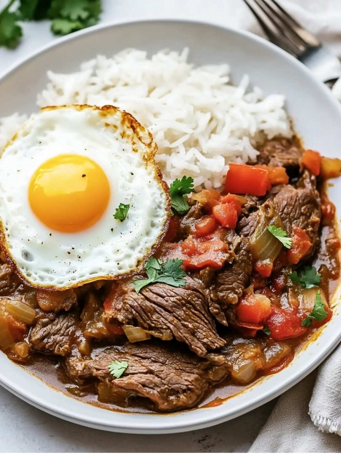 30-Minute Bistec de Carne - Colombian Steak with Sauteed Onions and ...