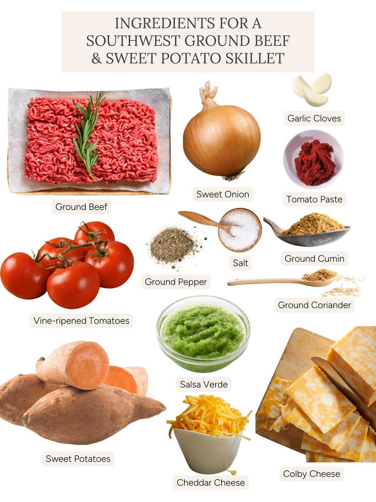 Southwest Ground Beef and Sweet Potato Skillet | Cocina Republic